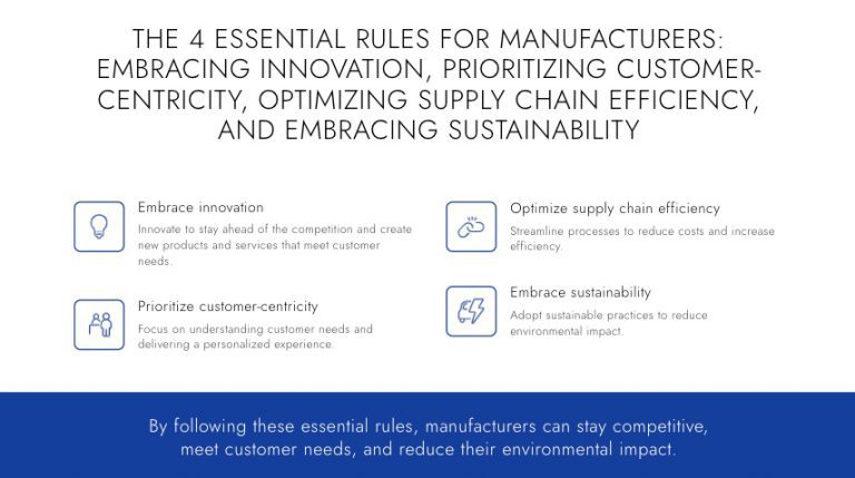 Essential Rules for Manufacturers